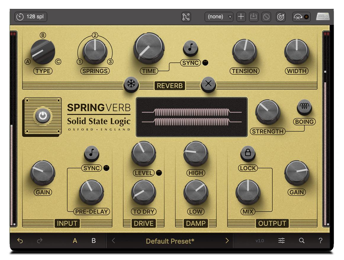 Solid State Logic Brings Good Vibrations with the Launch of SpringVerb Plug-In - Solid State ...